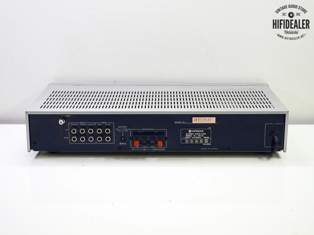Hitachi HA-12 - Hifidealer