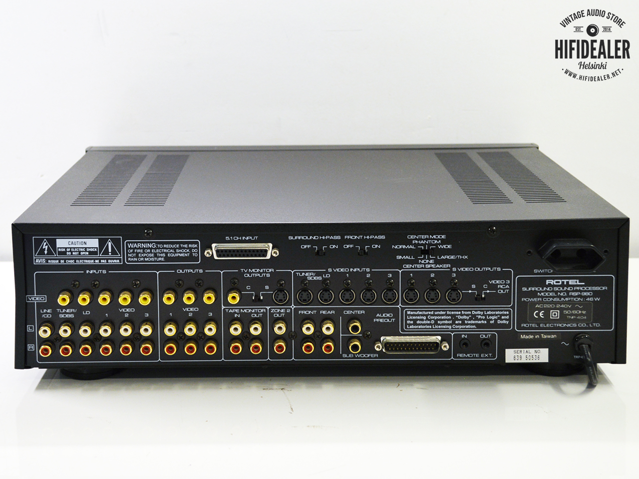 Rotel RSP 980 Hifidealer Rotel RSP 980 Hifidealer